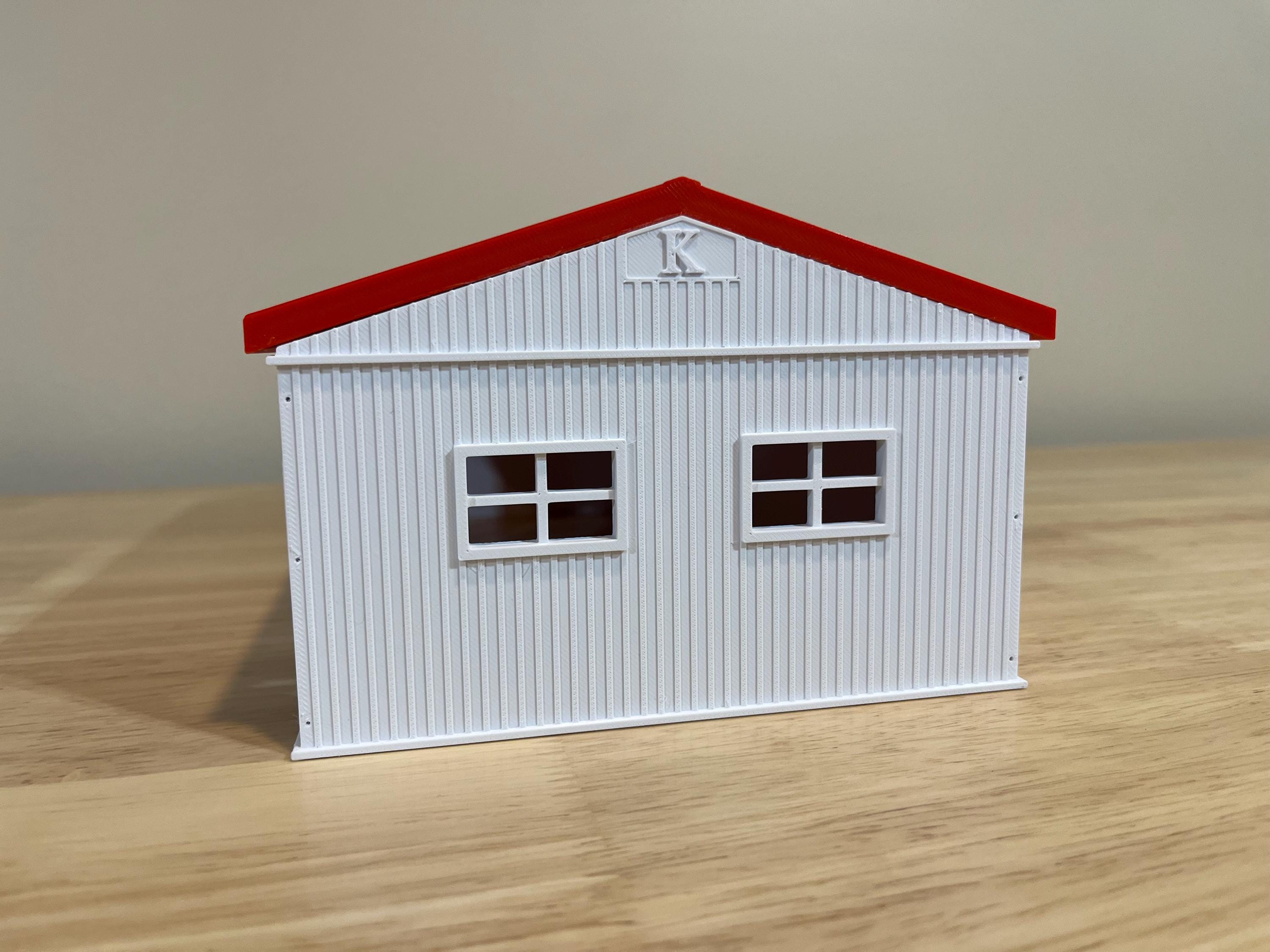 3D Printed Farm Shed - Etsy