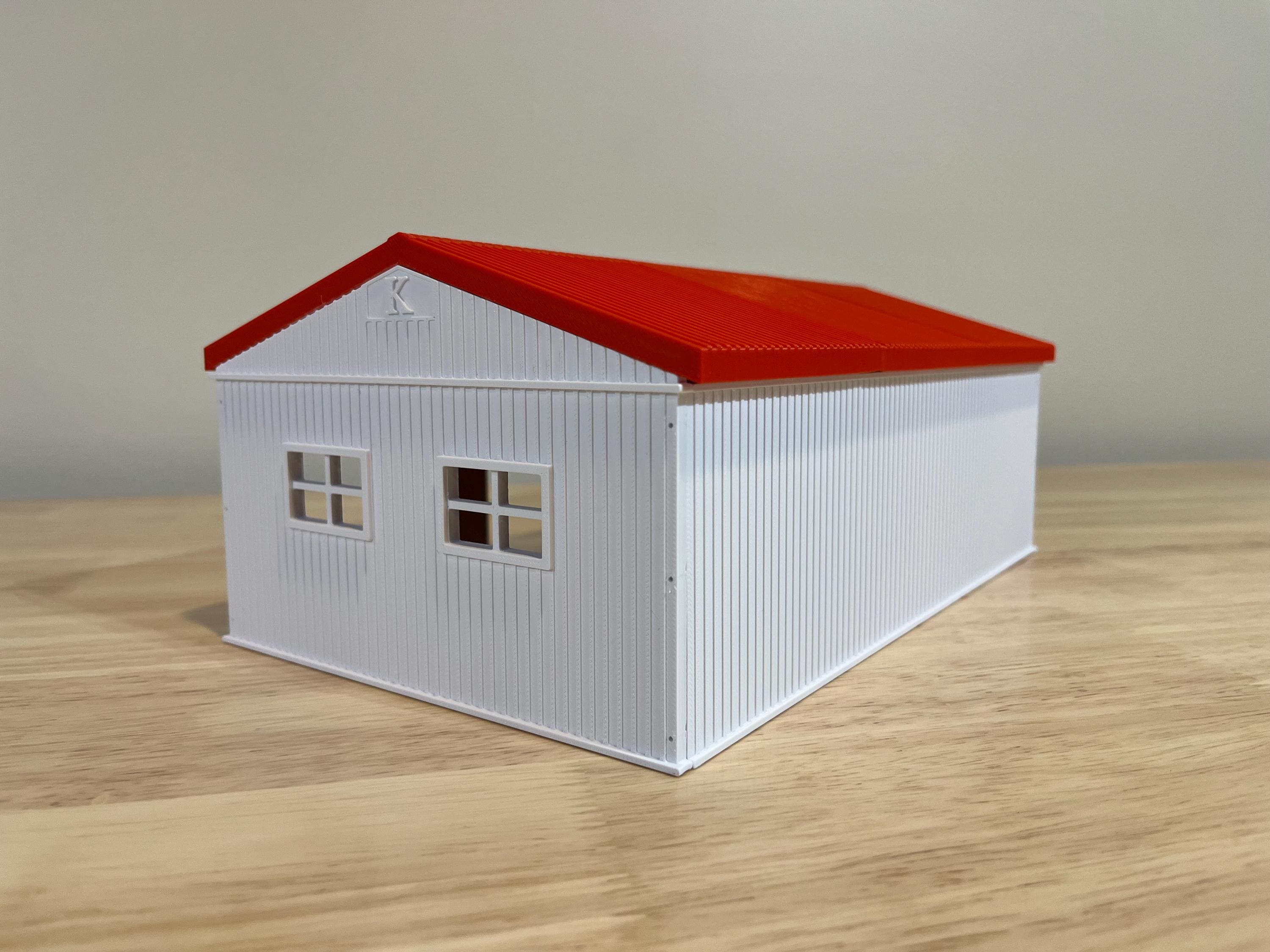 3D Printed Farm Shed - Etsy