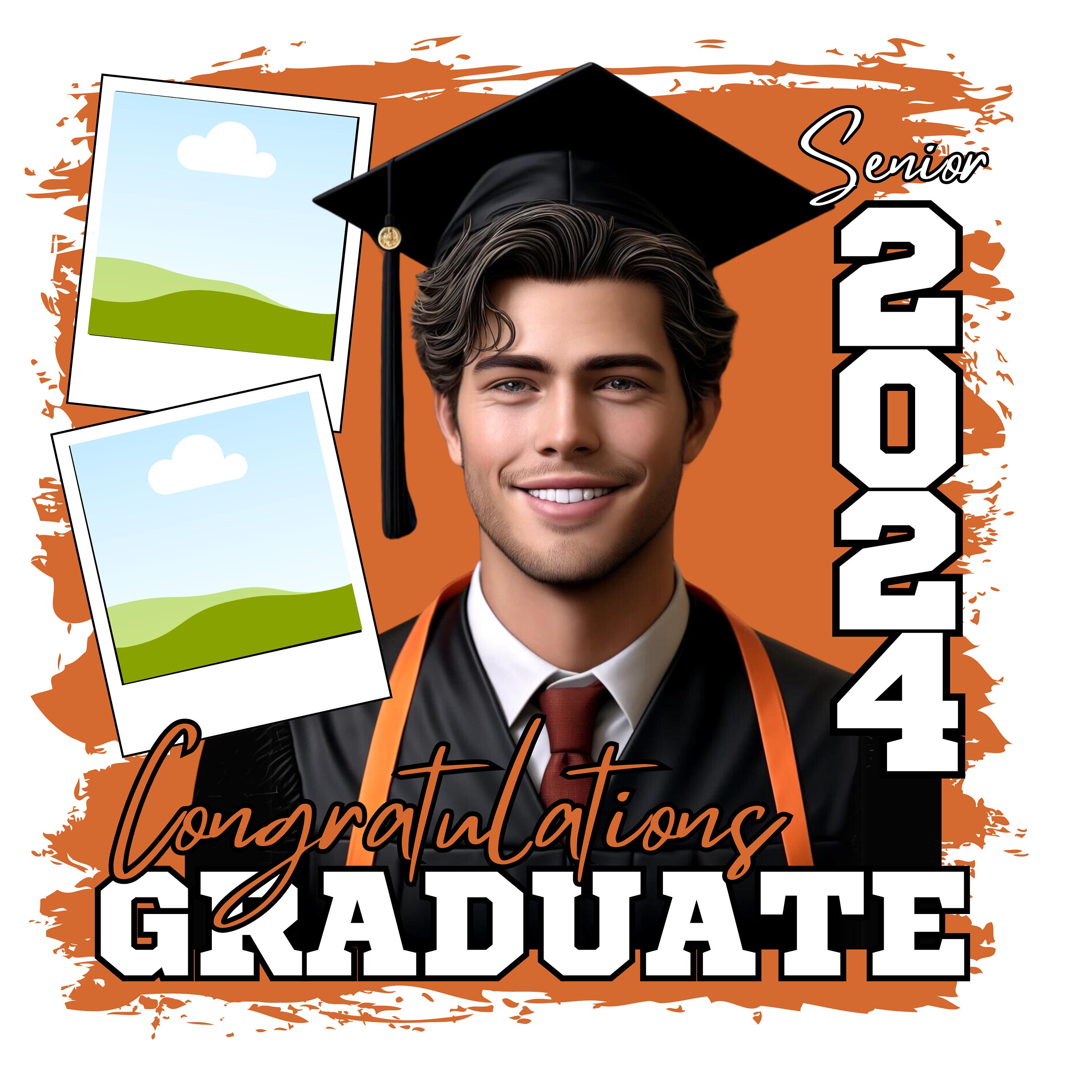 Custom Graduation Design Ready to Print DIGITIAL ONLY Personalized ...