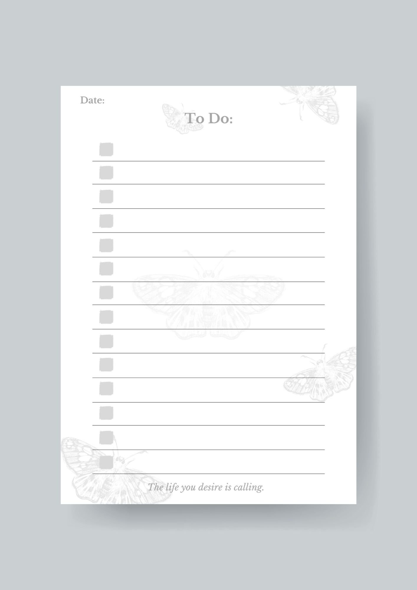Minimal Printable to Do List, to Do List, Weekly to Do Planner, to Do ...