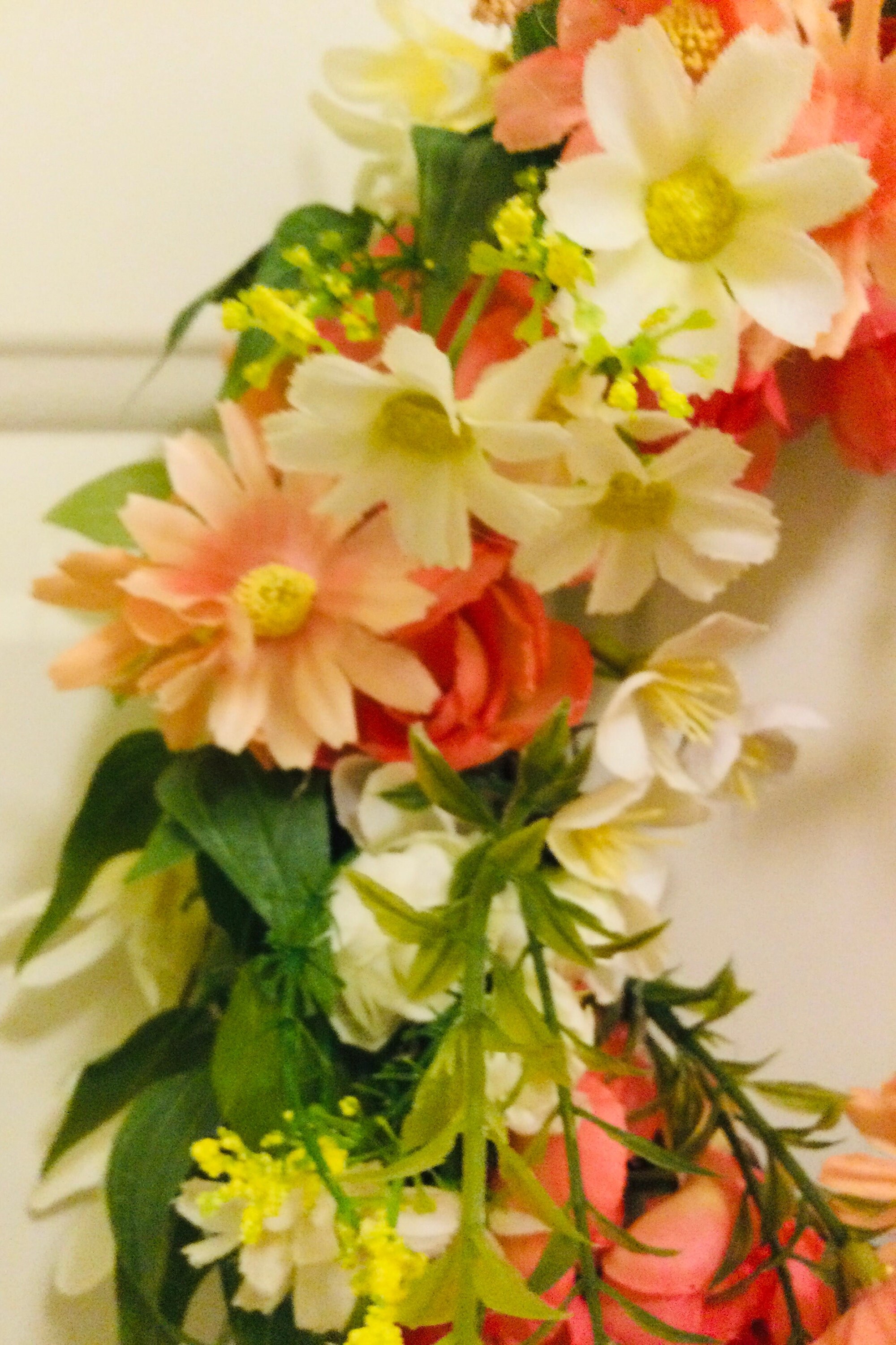 Spring Floral Mini Wreath, Table Centerpiece, Candle Ring - Etsy