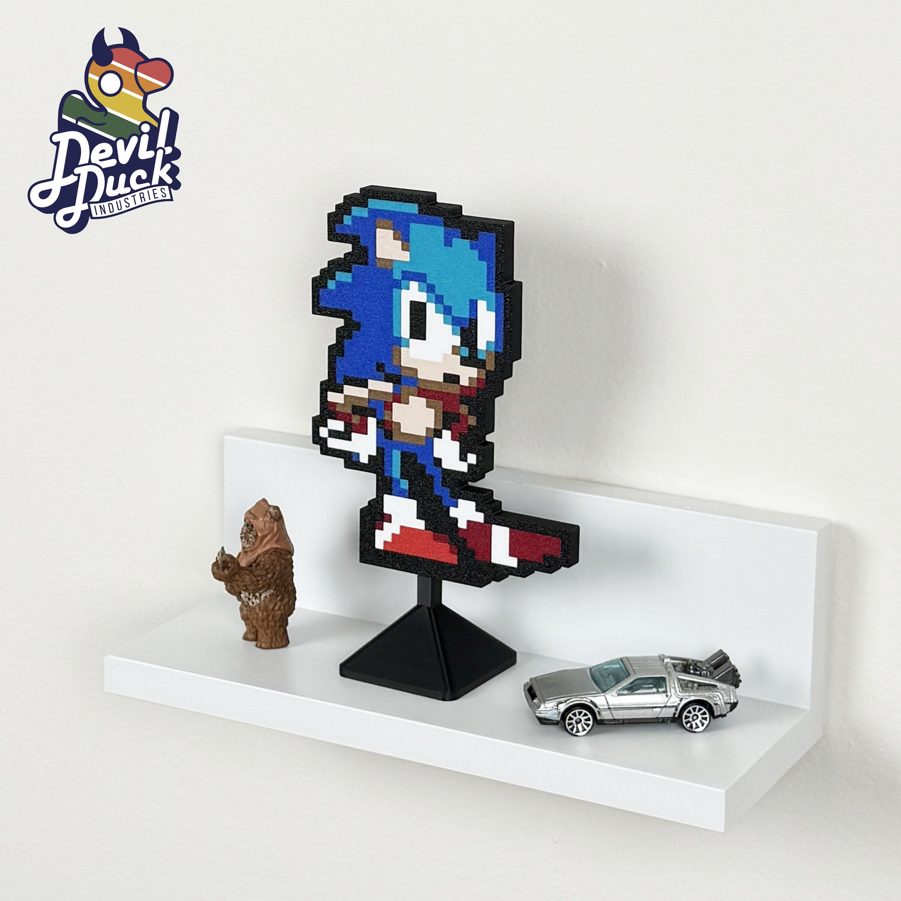 Sonic the Hedgehog Standing Decoration | Retro Gaming Sonic Tails ...