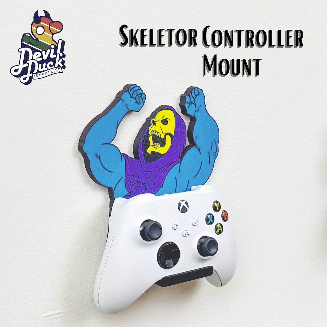 Skeletor Controller Hook Holder Hanger Desk Wall Mount Display Decor He ...