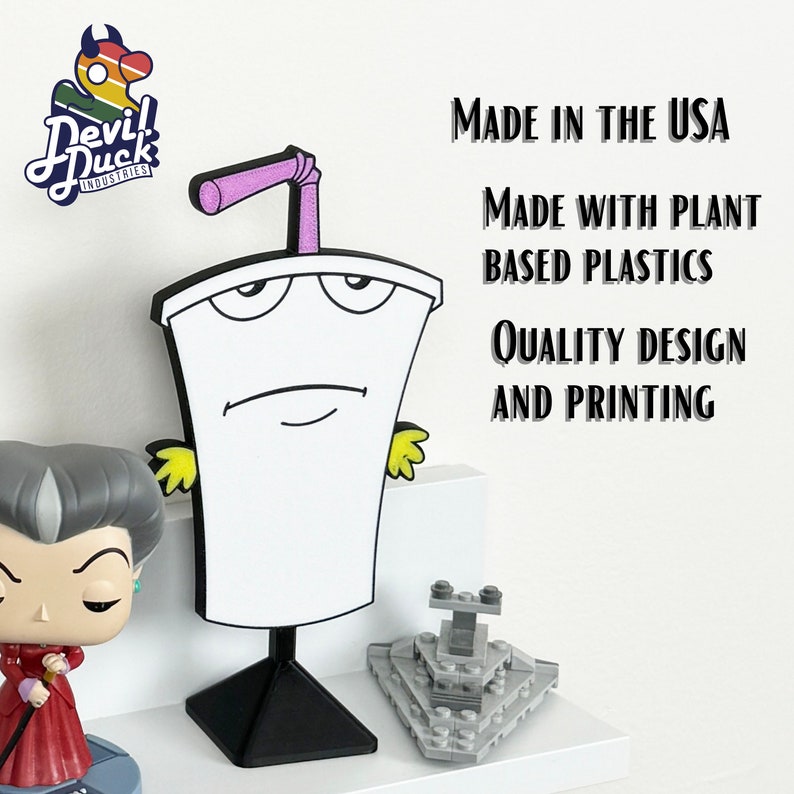 Master Shake Standing Decor Master Shake Meatwad Frylock Aquateen ...
