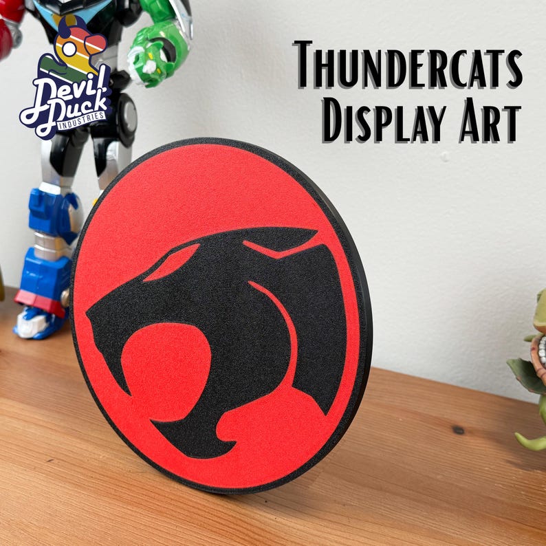 Thundercats Display Art | Thundercats Desk Shelf Bookcase Counter ...