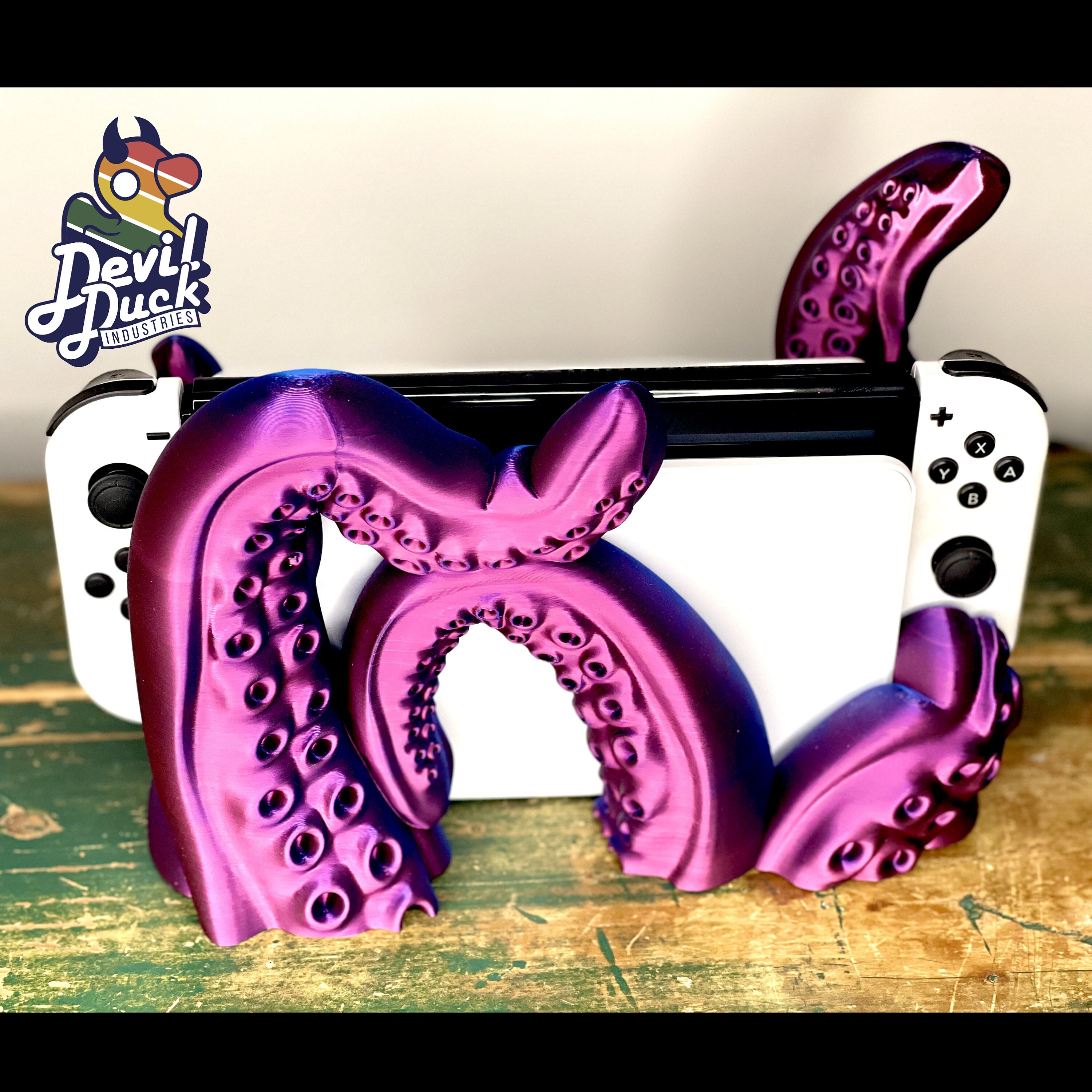 Tentacle Switch Dock | Nintendo Switch Decoration Cradle Mount Base ...