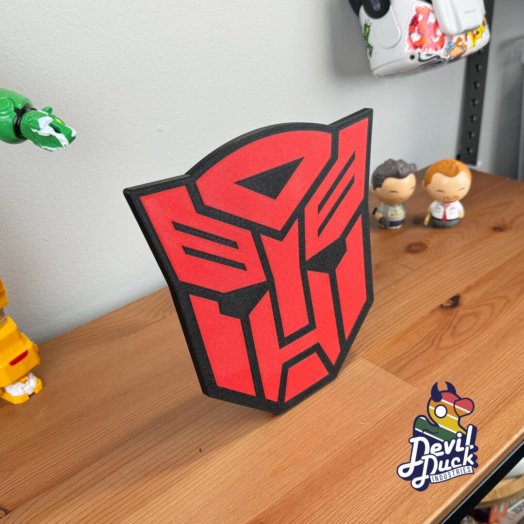 Transformers Autobot Display Art | Kids Bedroom Decoration | Mancave ...