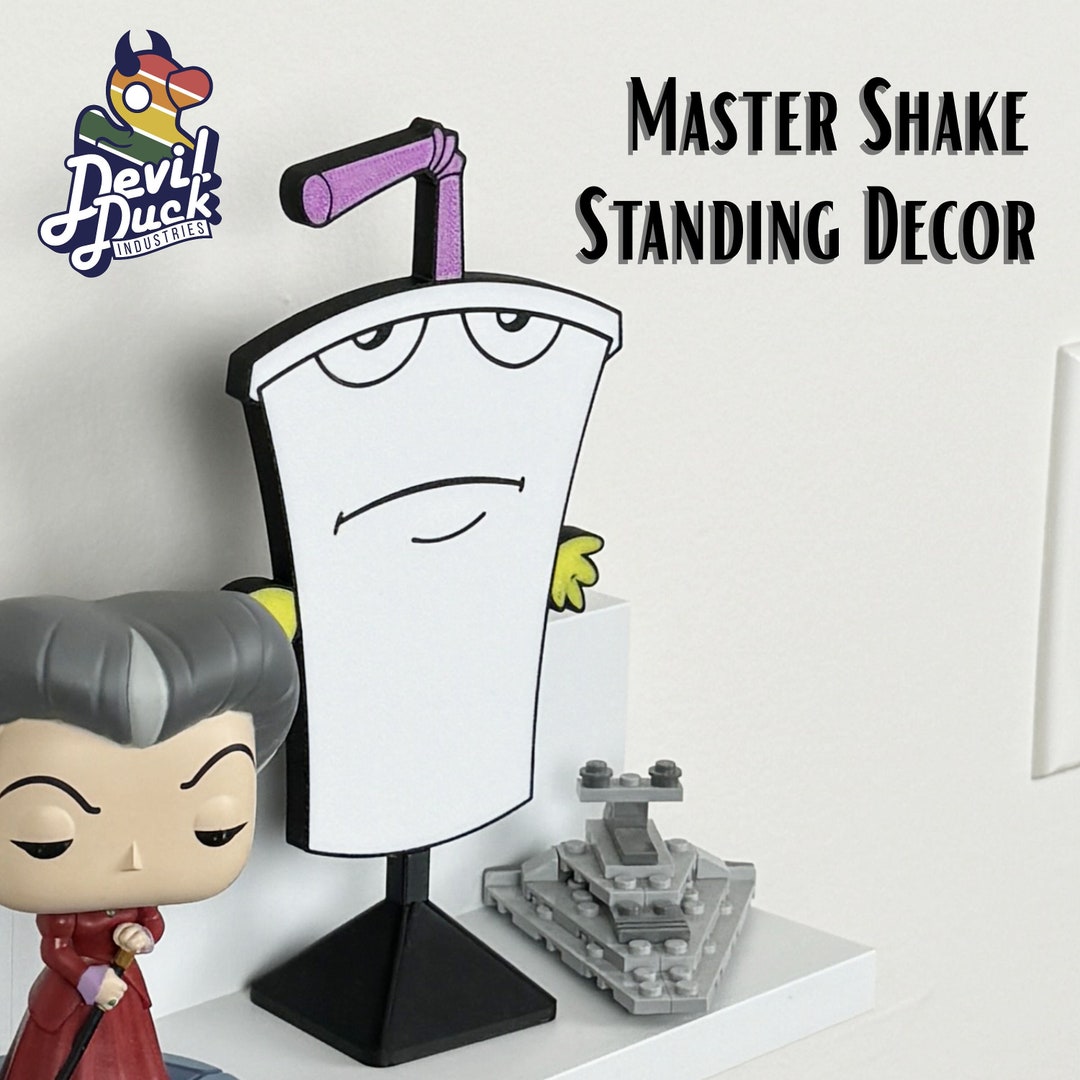 Master Shake Standing Decor | Master Shake Meatwad Frylock Aquateen ...