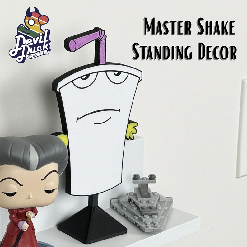 Master Shake Standing Decor Master Shake Meatwad Frylock Aquateen ...