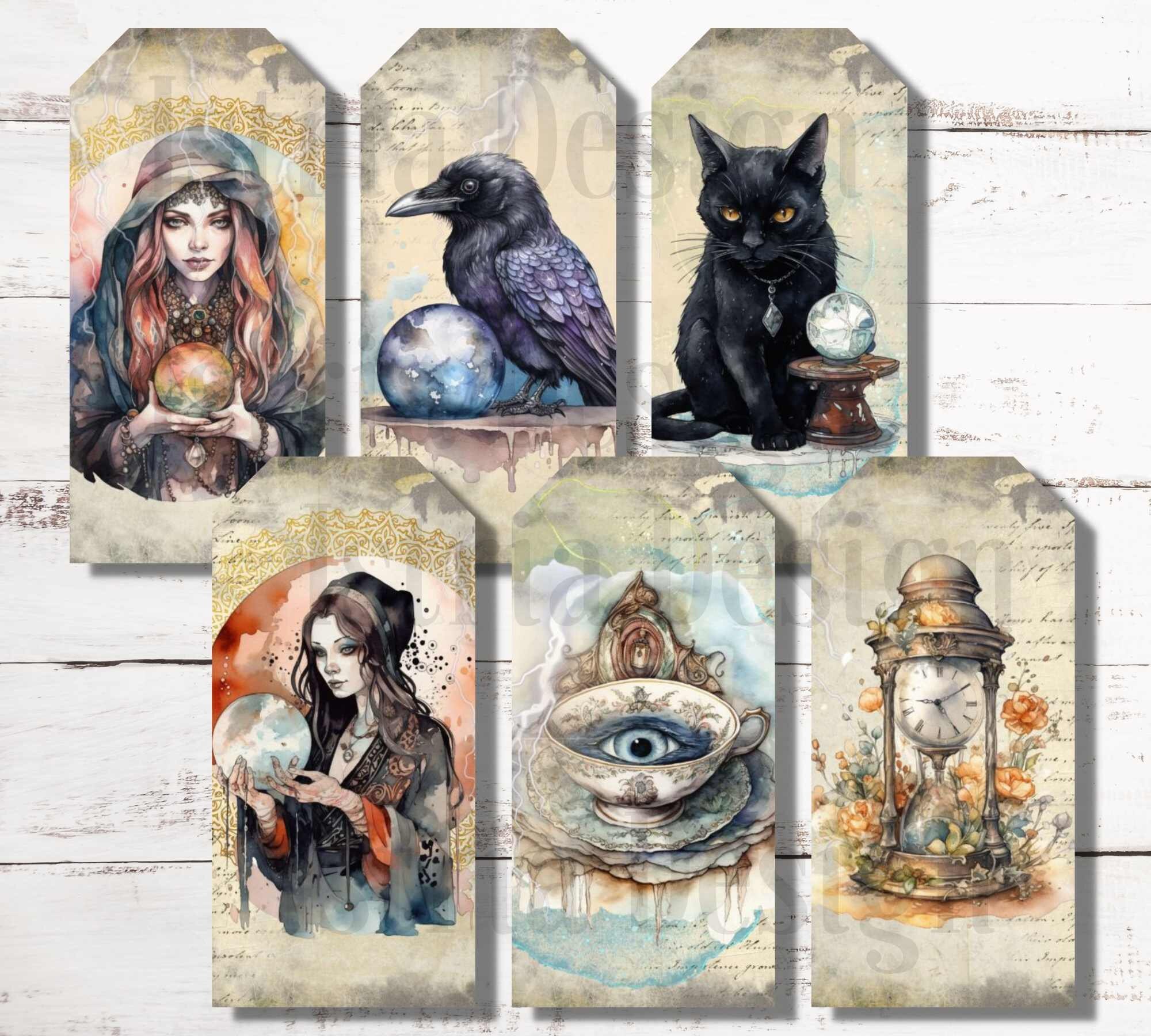 Fortune Teller Gift Tags Bachelorette Party Favor Tags - Etsy