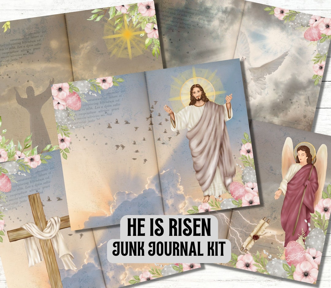 Easter Junk Journal, Easter Printable, Faith Journal Bundle, Religious ...