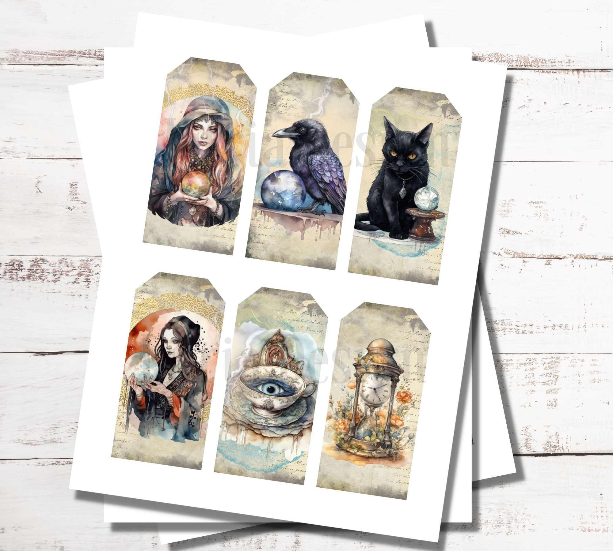 Fortune Teller Gift Tags Bachelorette Party Favor Tags - Etsy