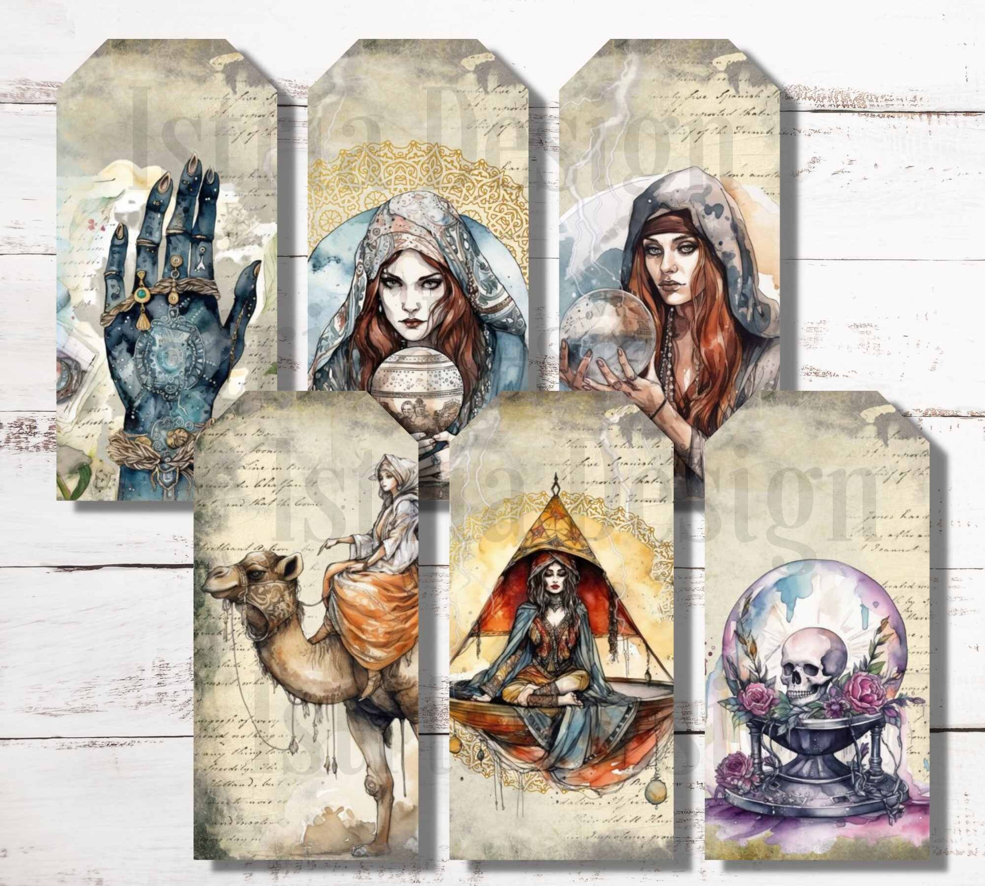 Fortune Teller Gift Tags Bachelorette Party Favor Tags - Etsy