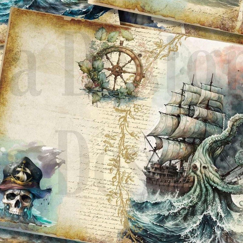 Pirate Journal - Etsy