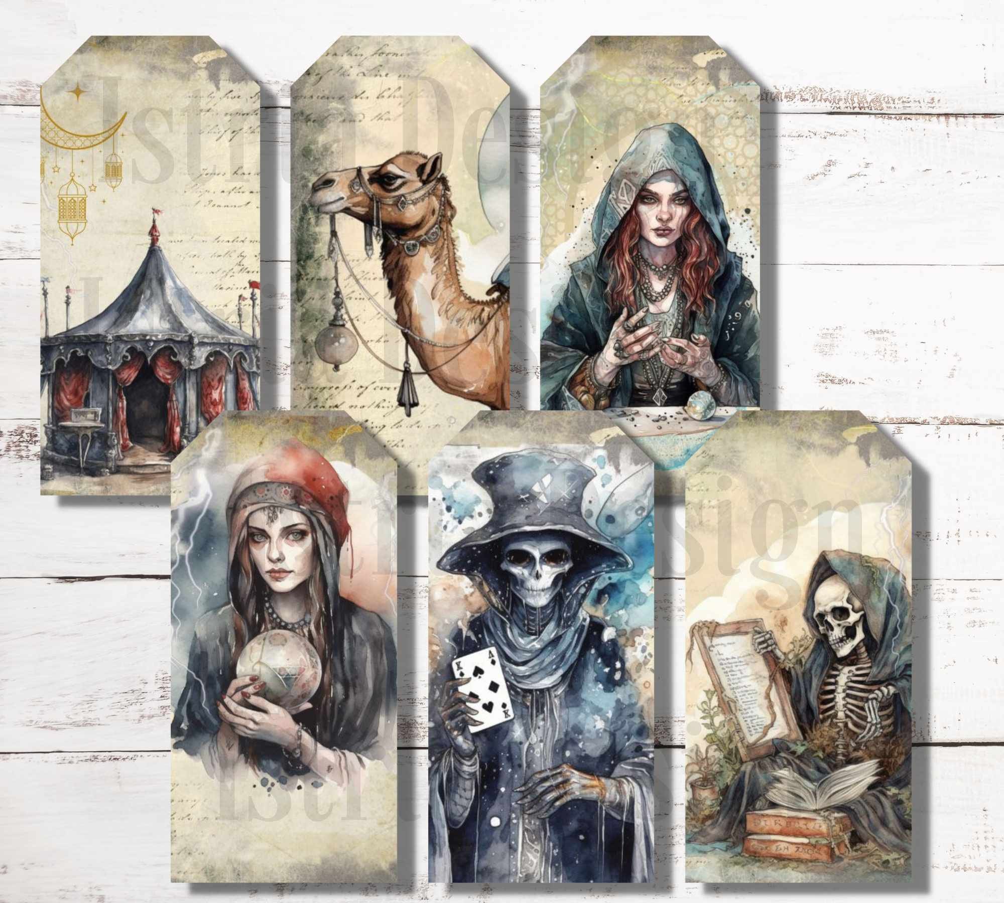 Fortune Teller Gift Tags Bachelorette Party Favor Tags - Etsy