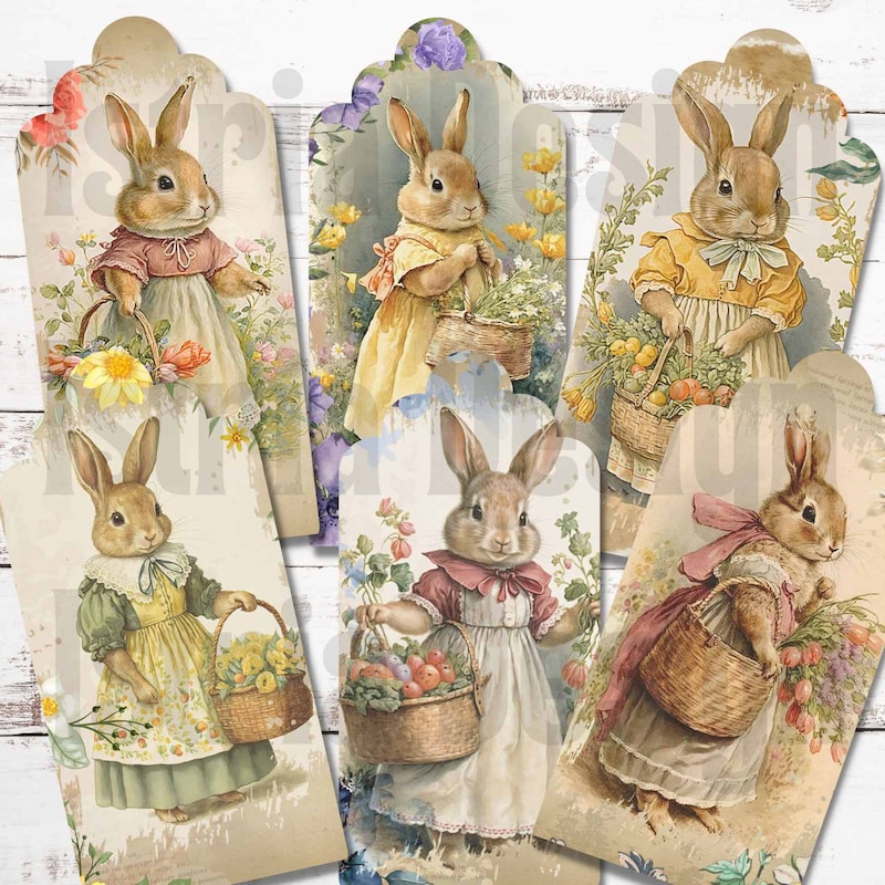 Vintage Easter Tags - Etsy