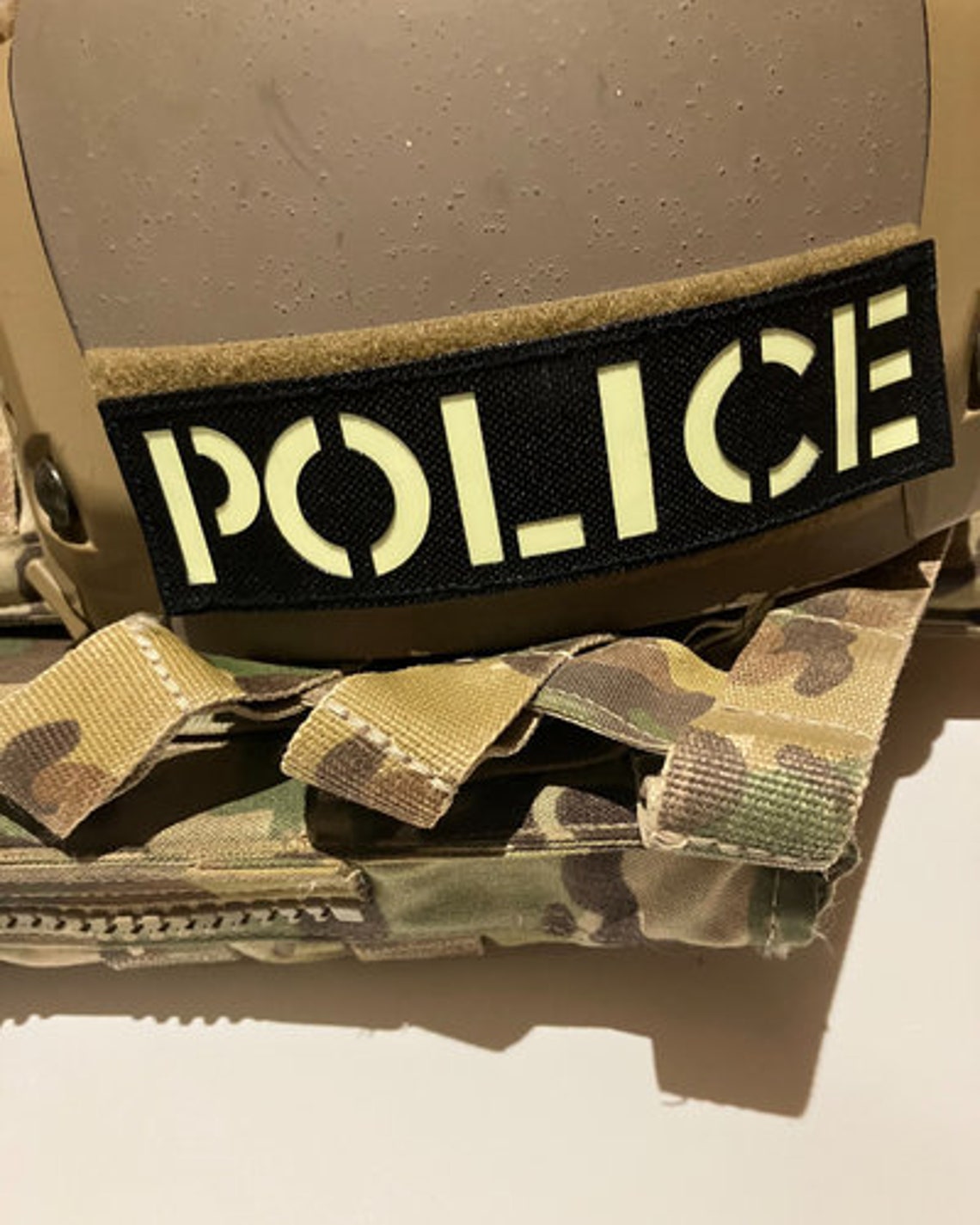 Police Patch Choose Cordura and Lettering Material 6 X 2 Police Law ...