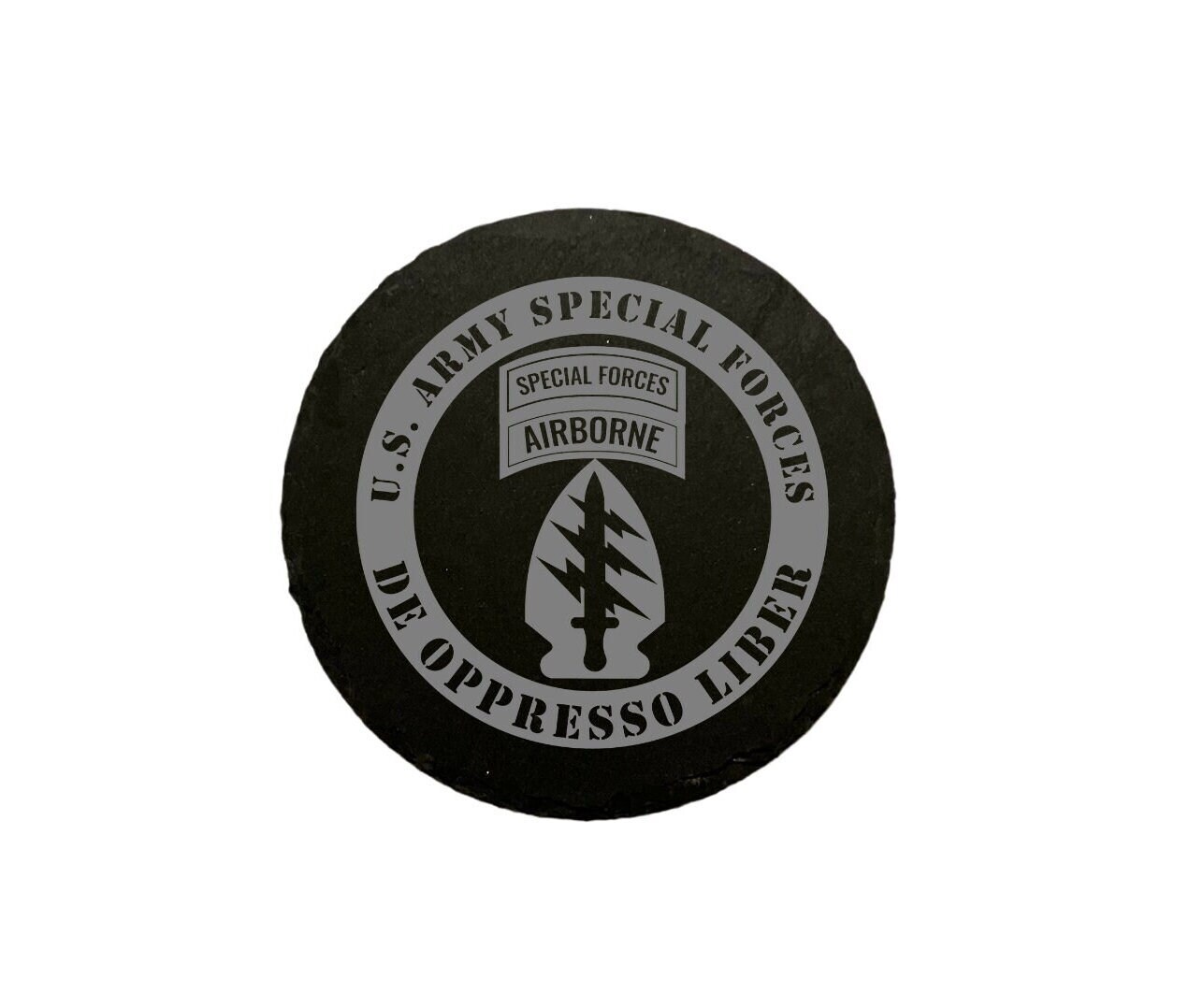 Special Forces Slate Coasters Green Beret Snake Eater SF Gear Special ...