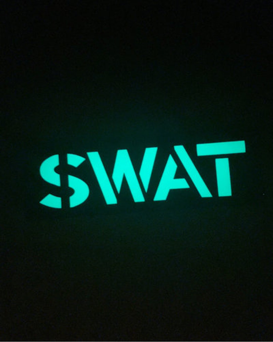 SWAT Patch Choose Cordura and Lettering Material 6 X 2 Police Law ...