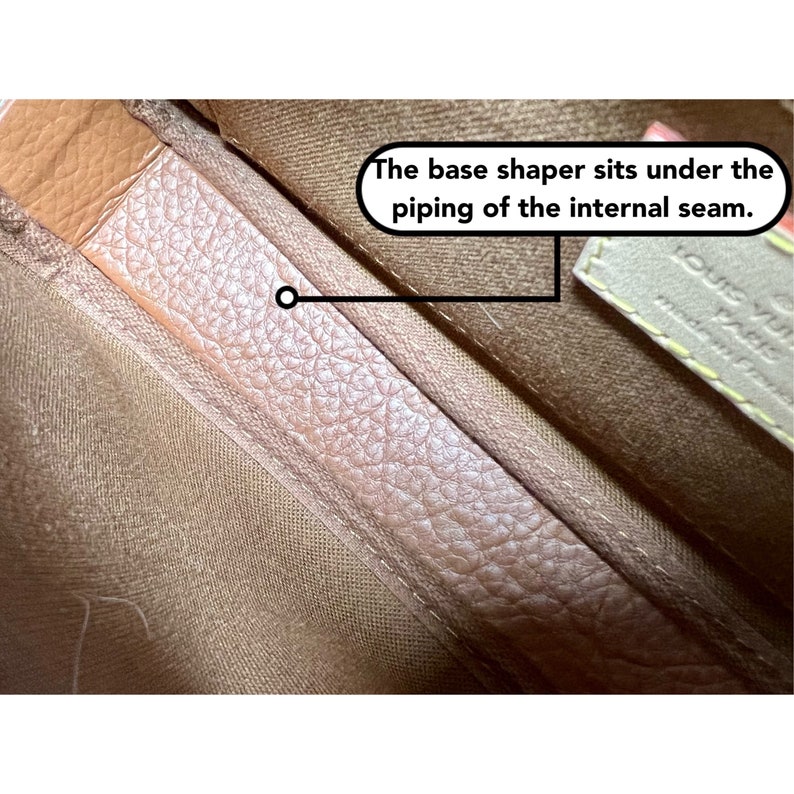 Base Shaper Bag Insert Saver for L* Multi Pochette Accessoires in ...