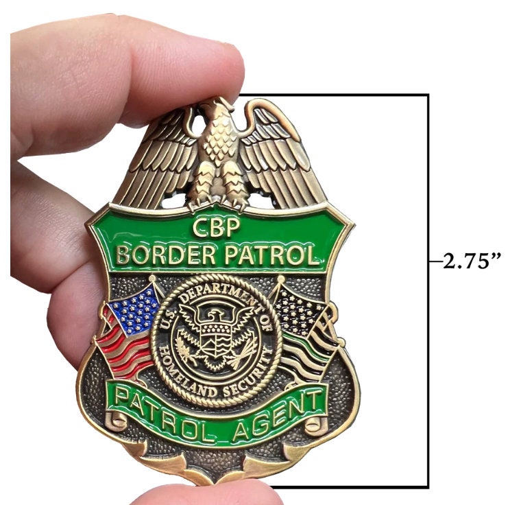 Thin Green Line Border Patrol Agent Challenge Coin Gift for CBP BPA ...