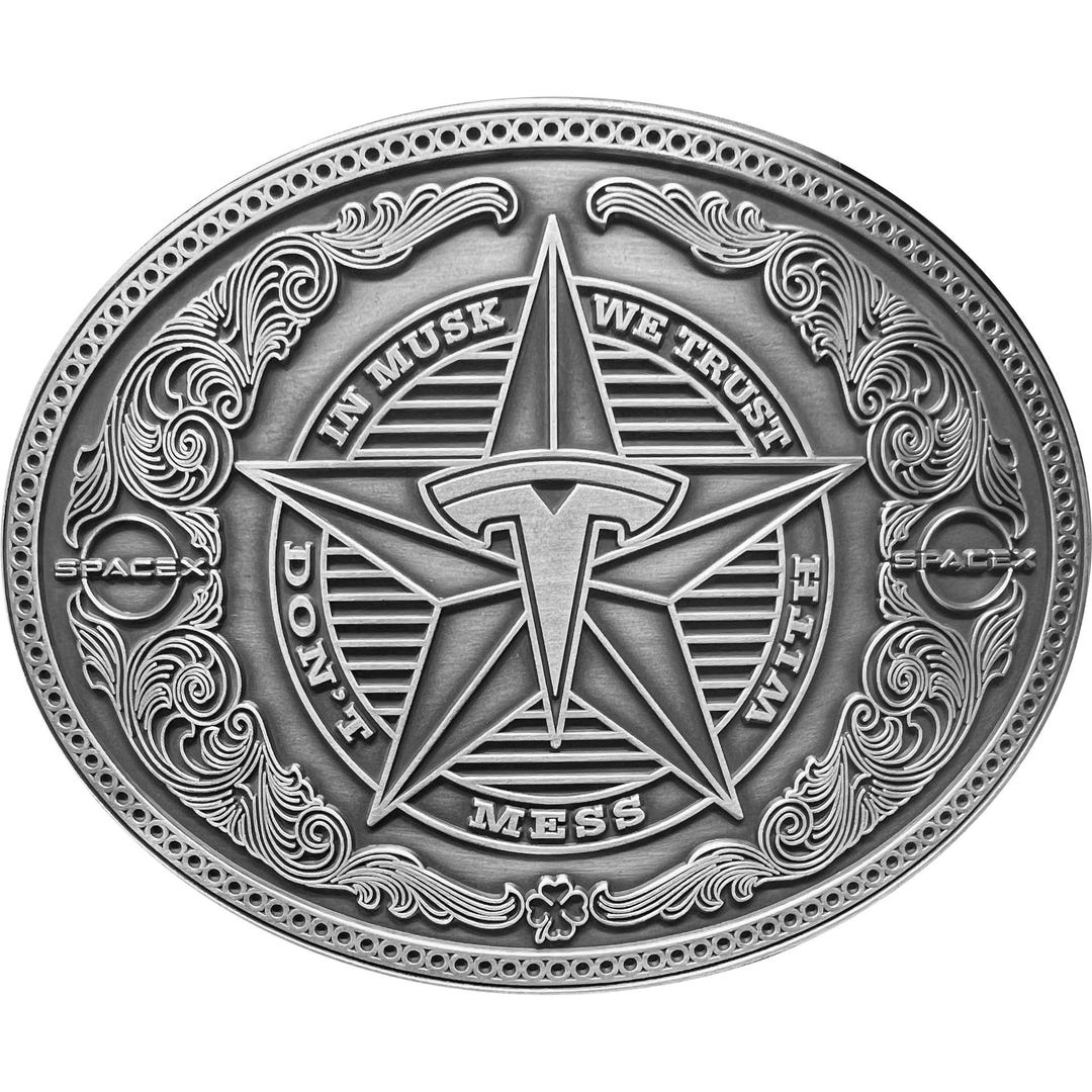 Don't Mess With Tesla Giga in Elon Musk We Trust Spacex Texas Style ...