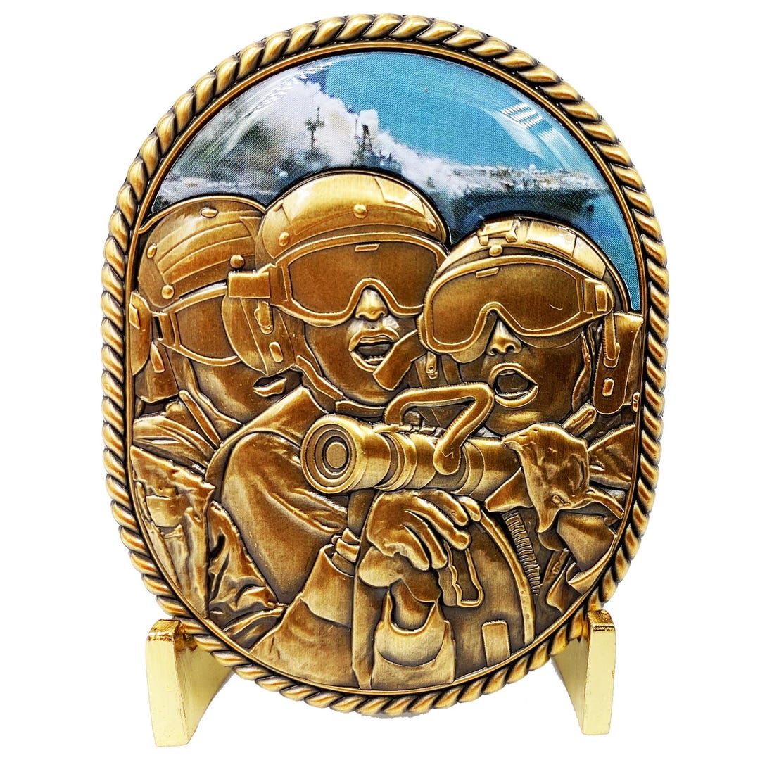 USS Bonhomme Richard Challenge Coin Navy Wasp-class Amphibious Naval ...