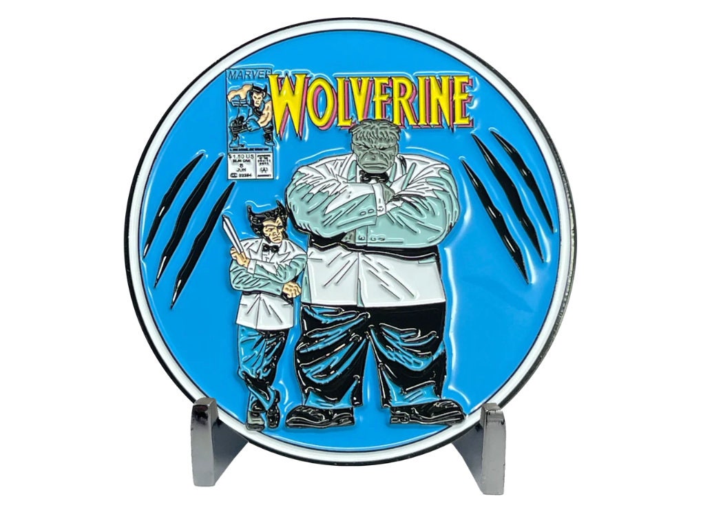 Alaska Police Wolverine Comic Book Inspired Challenge Coin - Etsy