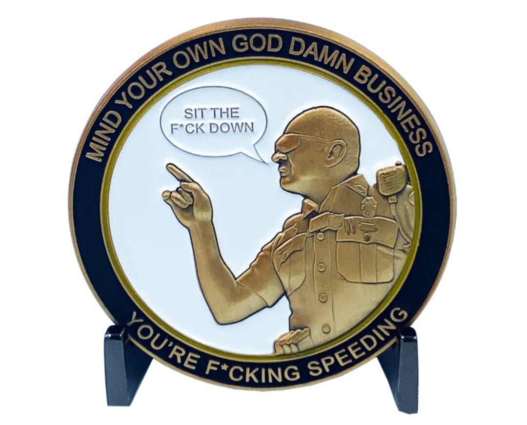 Version 1 Challenge Coin Inspired by Connecticut State Police CT ...