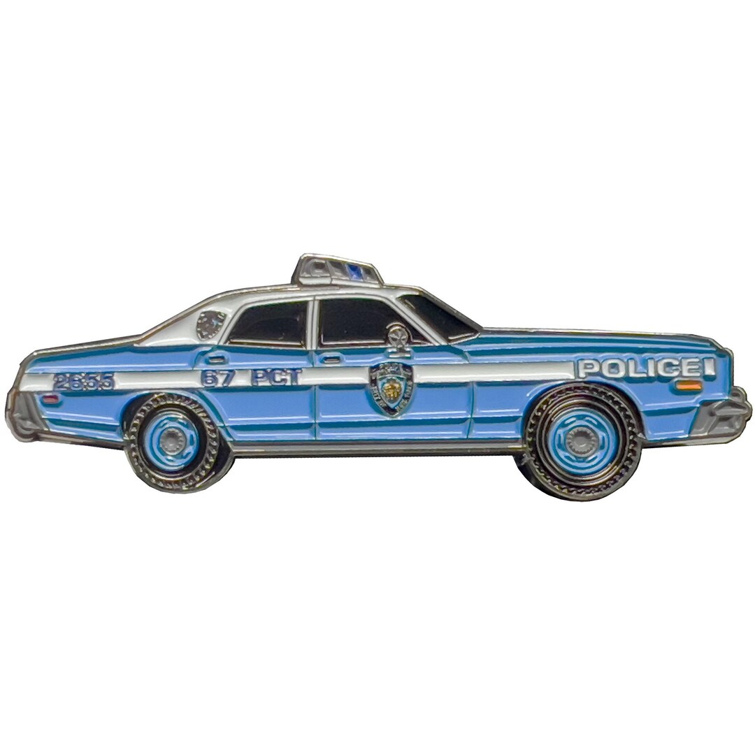 NYPD Vintage Police Car Challenge Coin New York City Police Officer ...