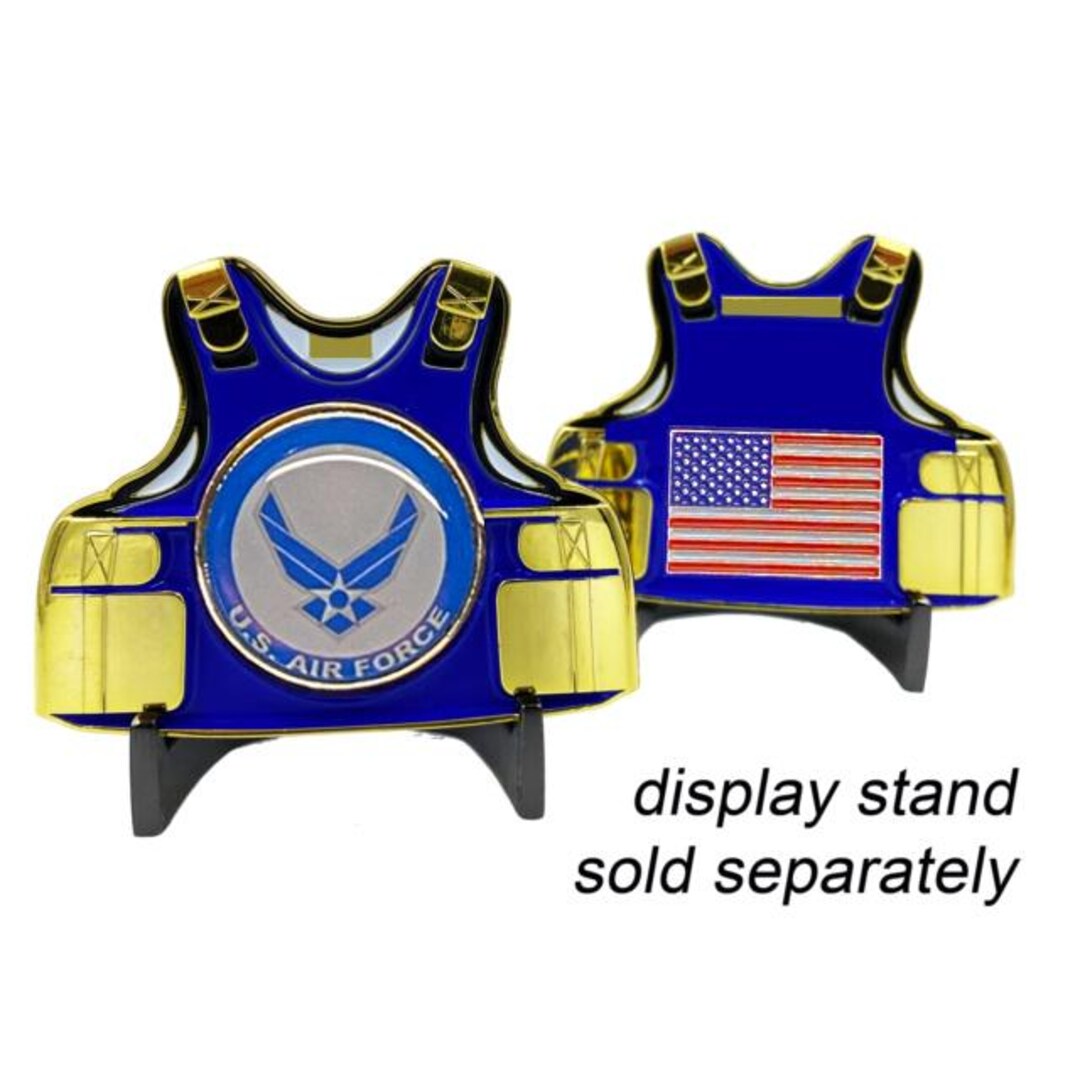 U.S. Air Force Body Armor Challenge Coin USAF - Etsy
