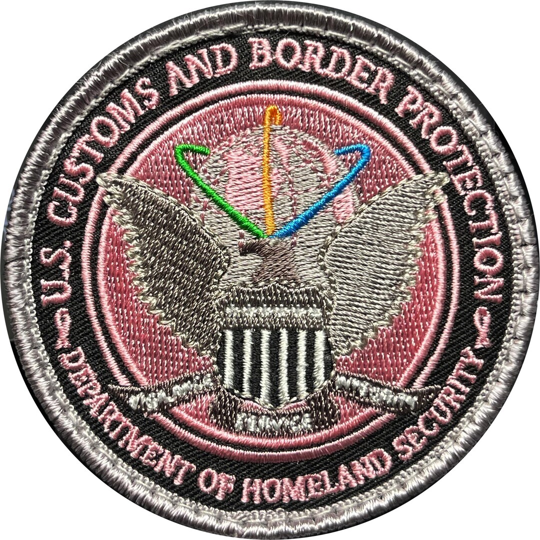 Pink Ribbon Breast Cancer Awareness Border Patrol Agent CBP Officer Air ...
