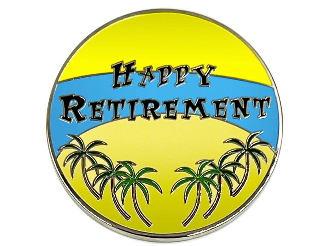 We Wish You All the Best Challenge Coin Retirement Gift for Police ...