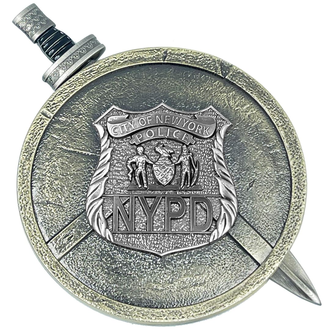 NYPD New York City Police Department Officer Shield With Removable ...