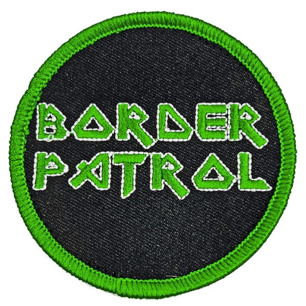 Border Patrol Patch - Etsy