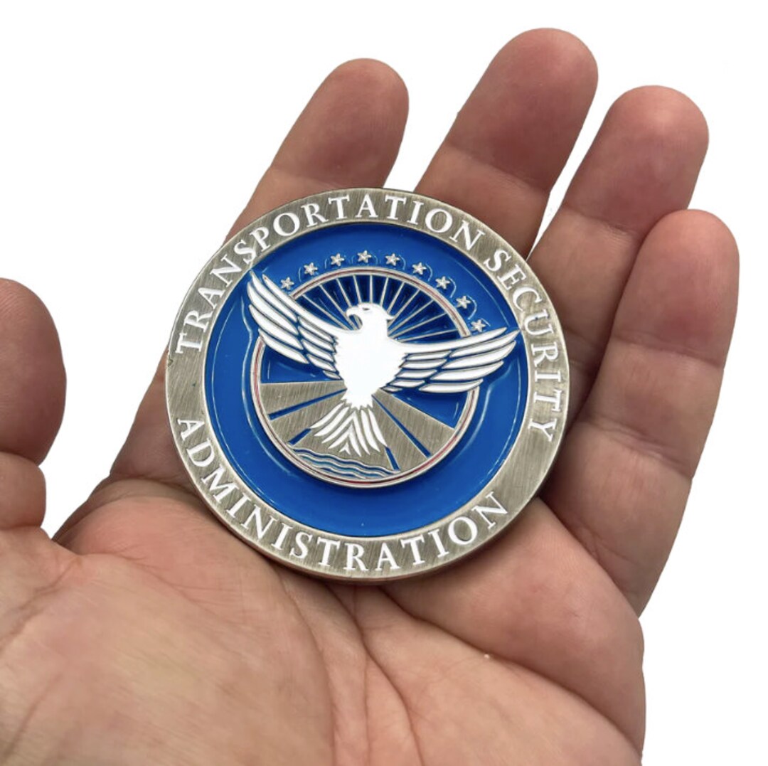 TSA Officer Challenge Coin Challenge Coin Gift for Transportation ...