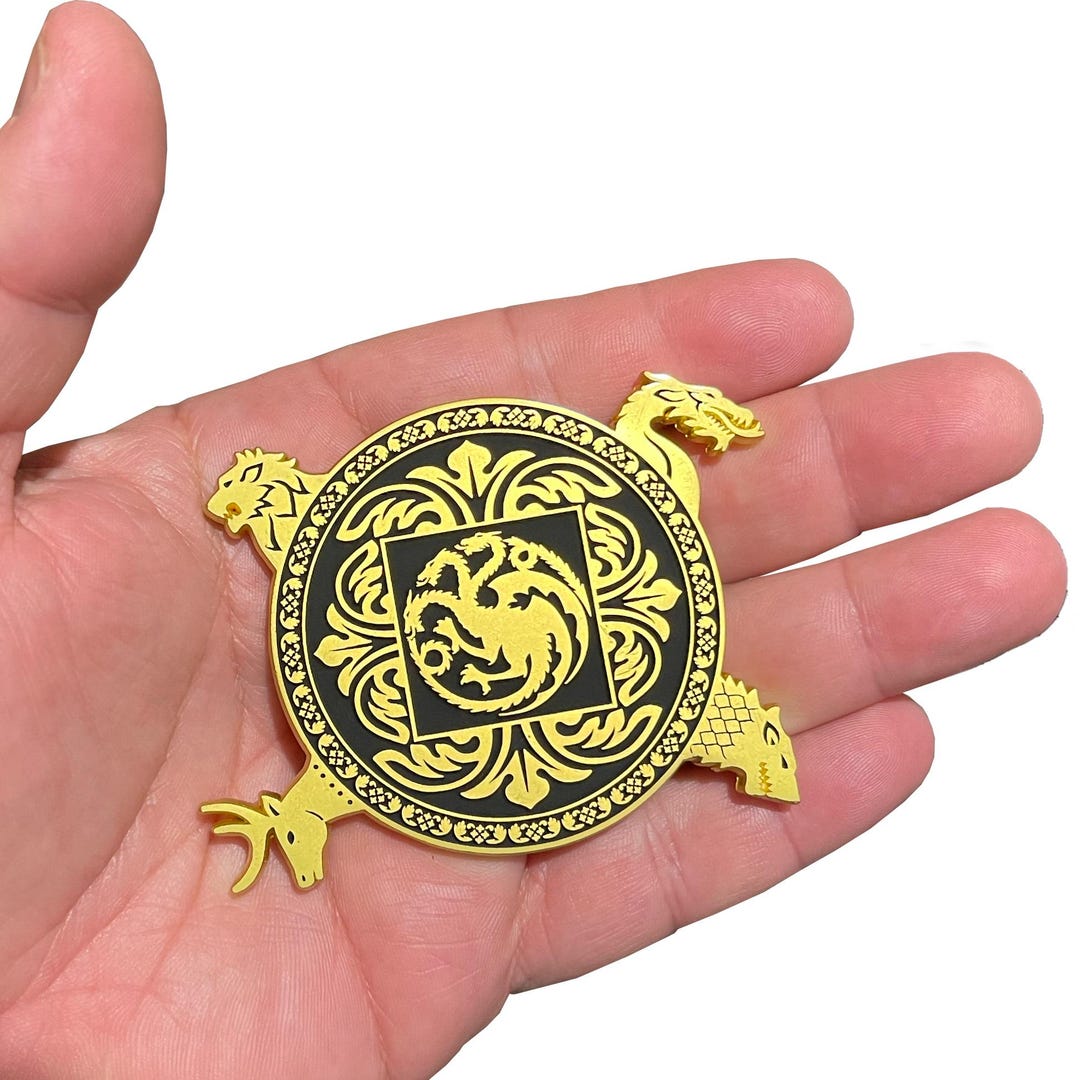 Got Challenge Coin Game of Thrones Targaryen Lannister Baratheon Stark ...