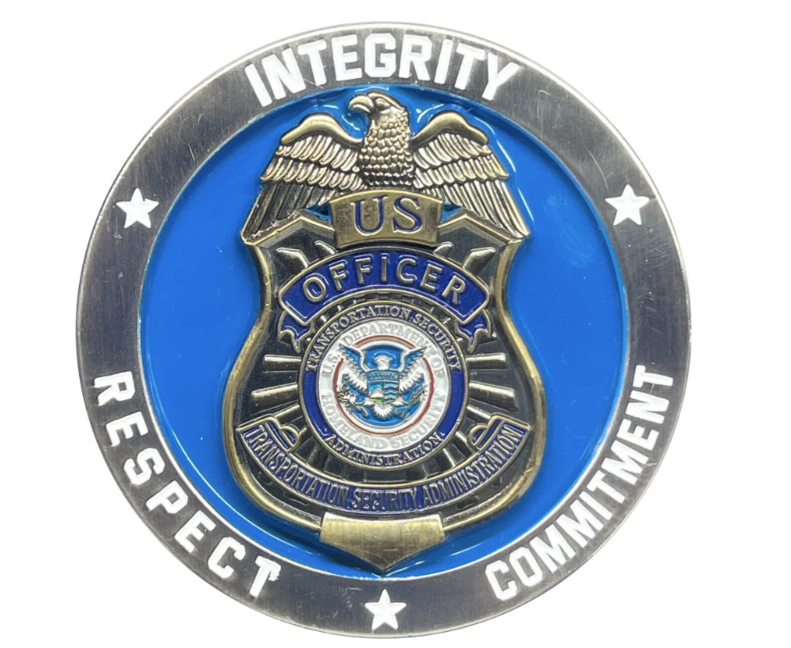 TSA Officer Challenge Coin Challenge Coin Gift for Transportation ...