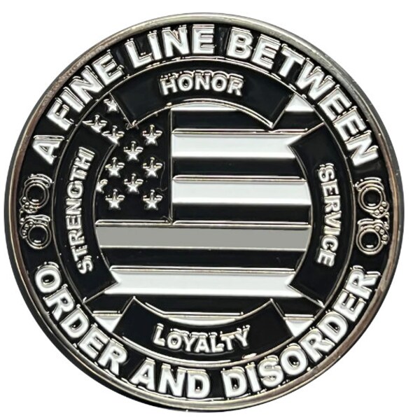 Correctional Officer Challenge Coin - Etsy