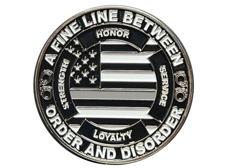 Correctional Officer Challenge Coin We Contain Evilness You - Etsy