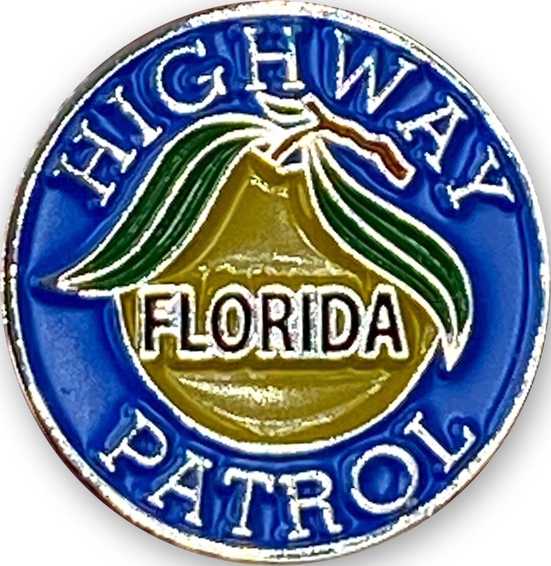 FHP Florida Highway Patrol Police Lapel Pin - Etsy
