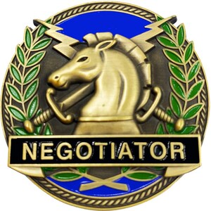 NYPD Detective New York City Police Negotiator Challenge Coin THIN BLUE ...