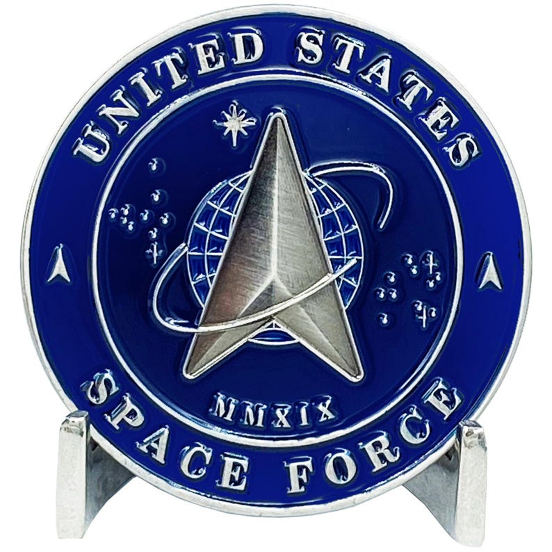 Space Force Challenge Coin United States Air Force USAF MMXIX US Space ...