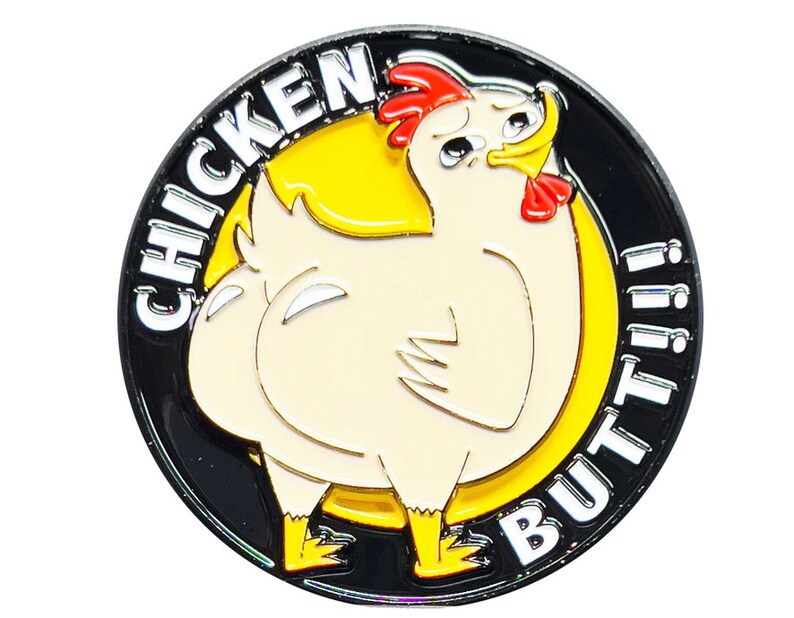 Guess What Chicken Butt Challenge Coin Birthday Anniversary - Etsy