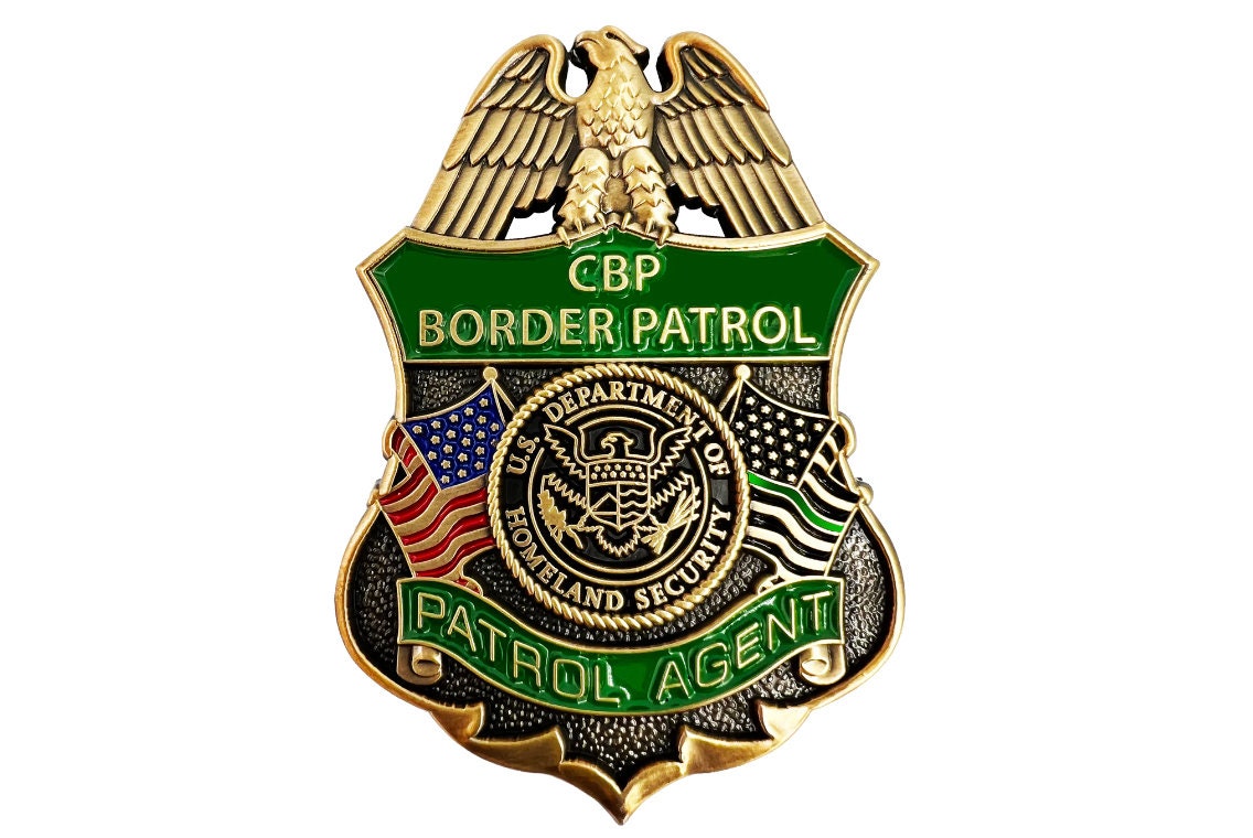 Thin Green Line Border Patrol Agent Challenge Coin Gift for CBP BPA ...