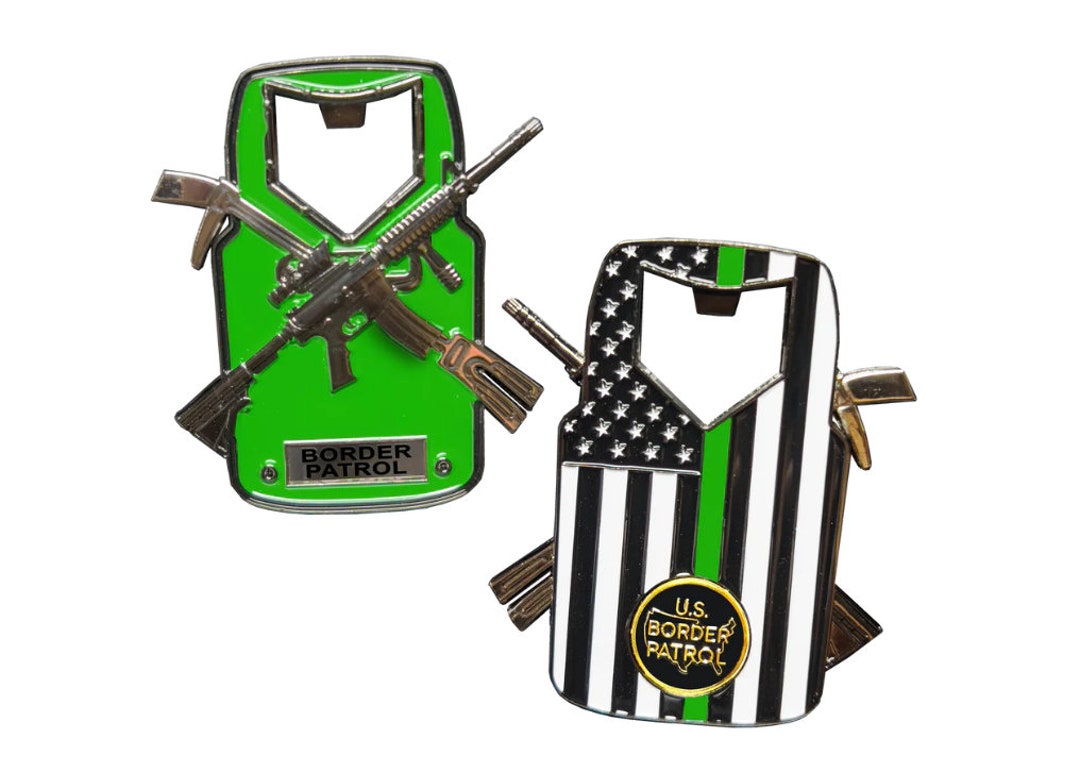 CBP Shield Honor First Challenge Coin Bottle Opener Gift for BPA Border ...