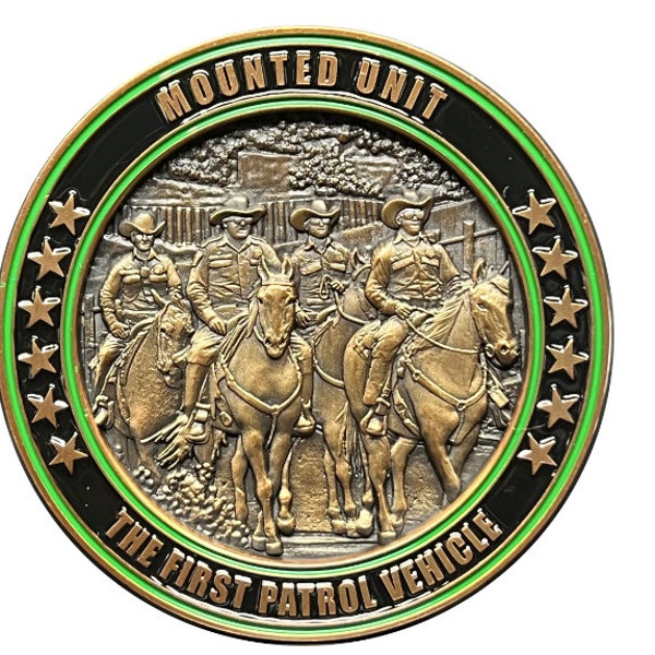 Border Patrol Challenge Coin - Etsy