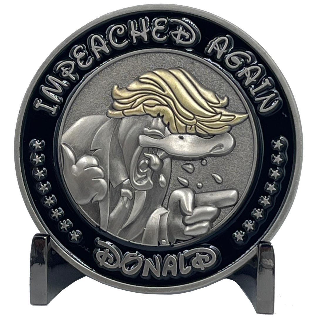 Donald Trump Duck Challenge Coin President MAGA 45 - Etsy