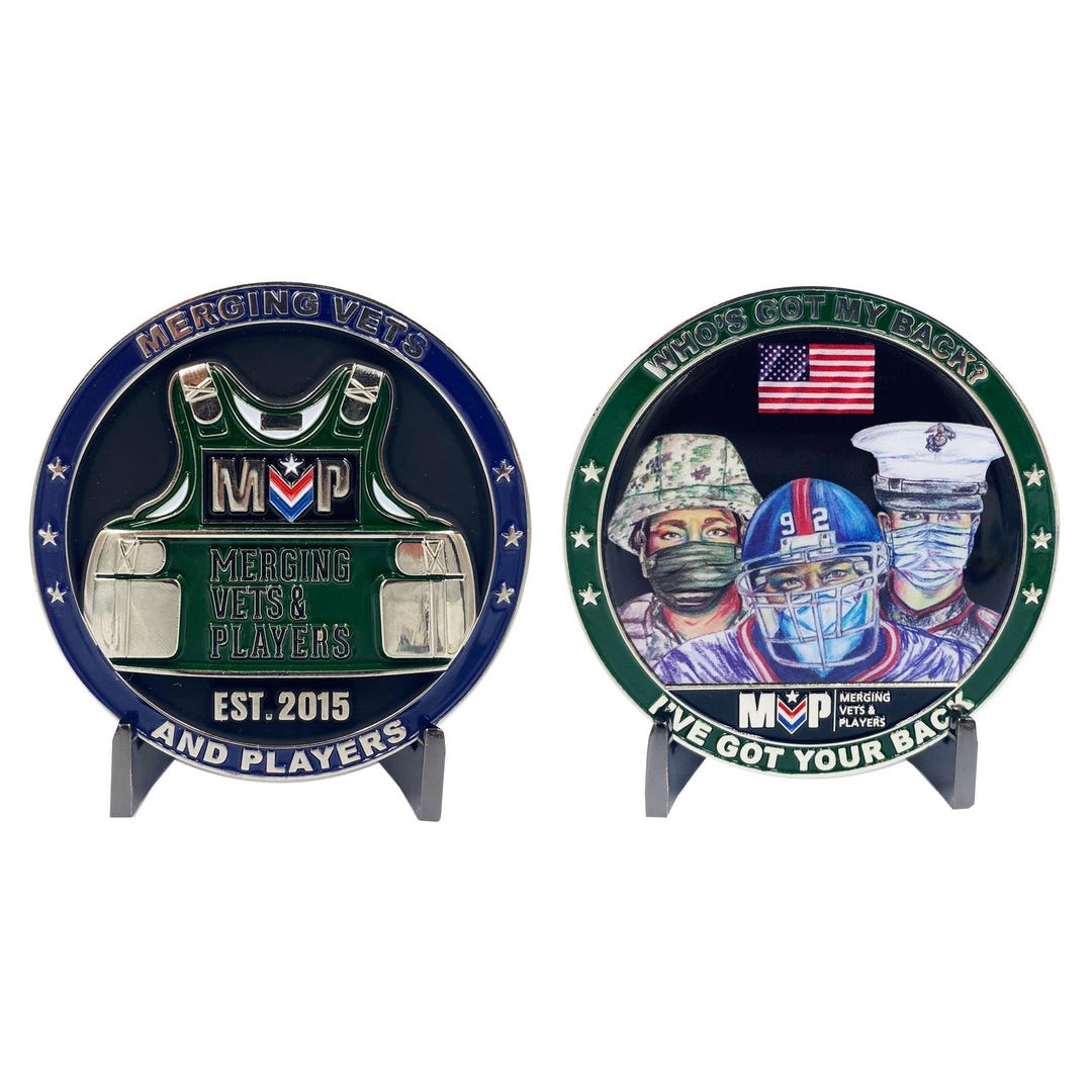 Official Limited Edition MVP Pandemic Heroes Challenge Coins Merging ...