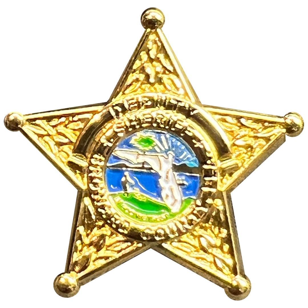 BSO Deputy Sheriff Broward Sheriff's Office Police Lapel Pin Broward ...